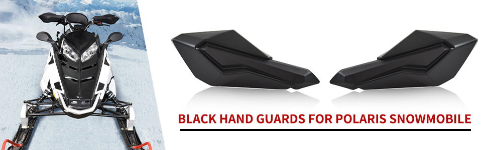 Hand Guards with Mounting Brackets for Polaris Snowmobile – SAUTVS